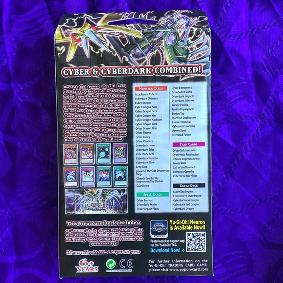 Konami | Toys | Yugioh Cyber Strike Structure Deck Dragons And Machines ...